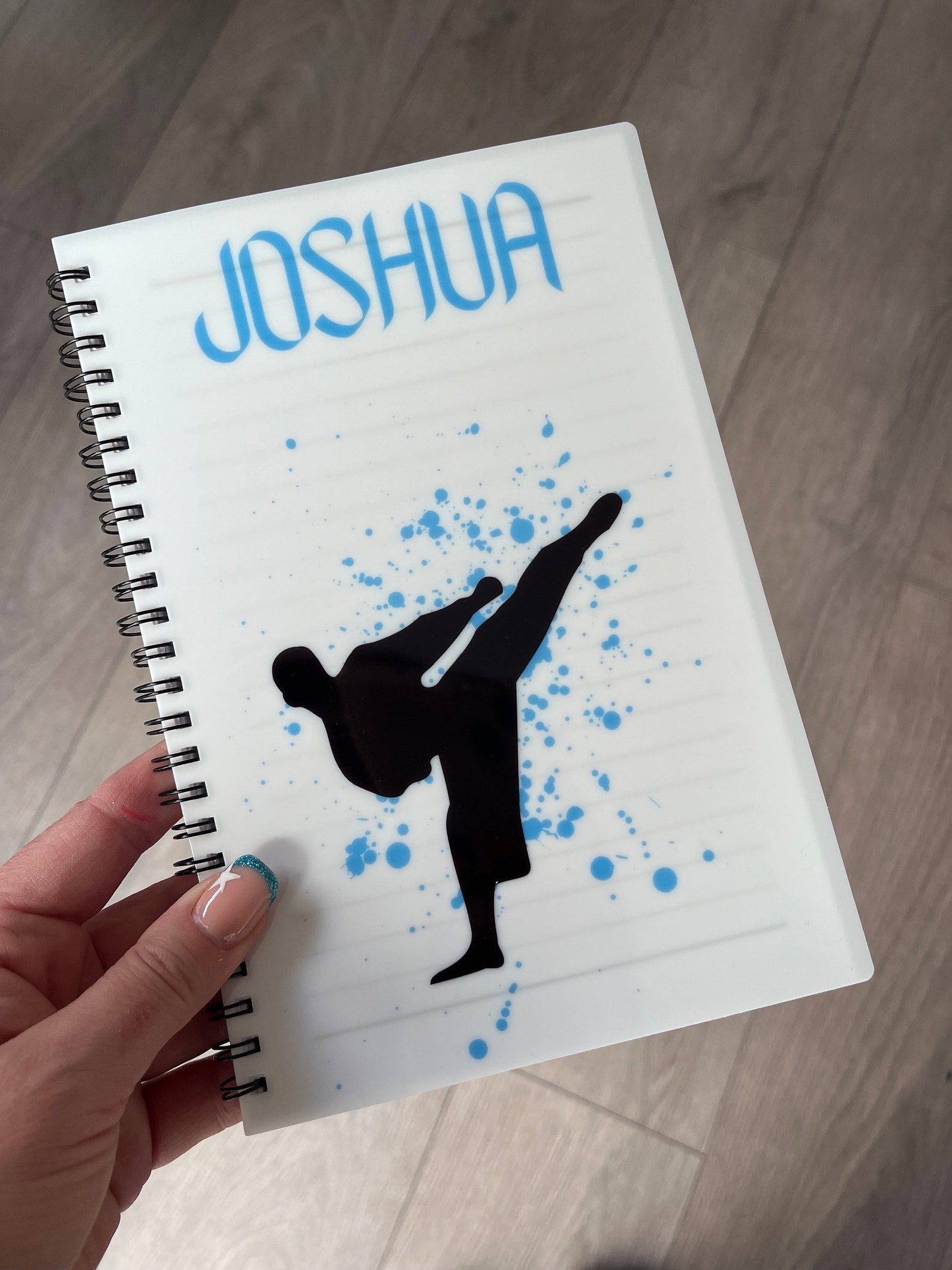 Personalised Taekwondo, Karate, Martial Arts Notebook / Journal. - Etsy