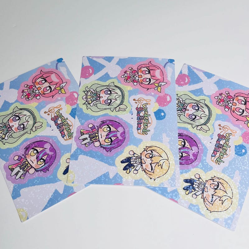 Pjsk Stickers - Etsy