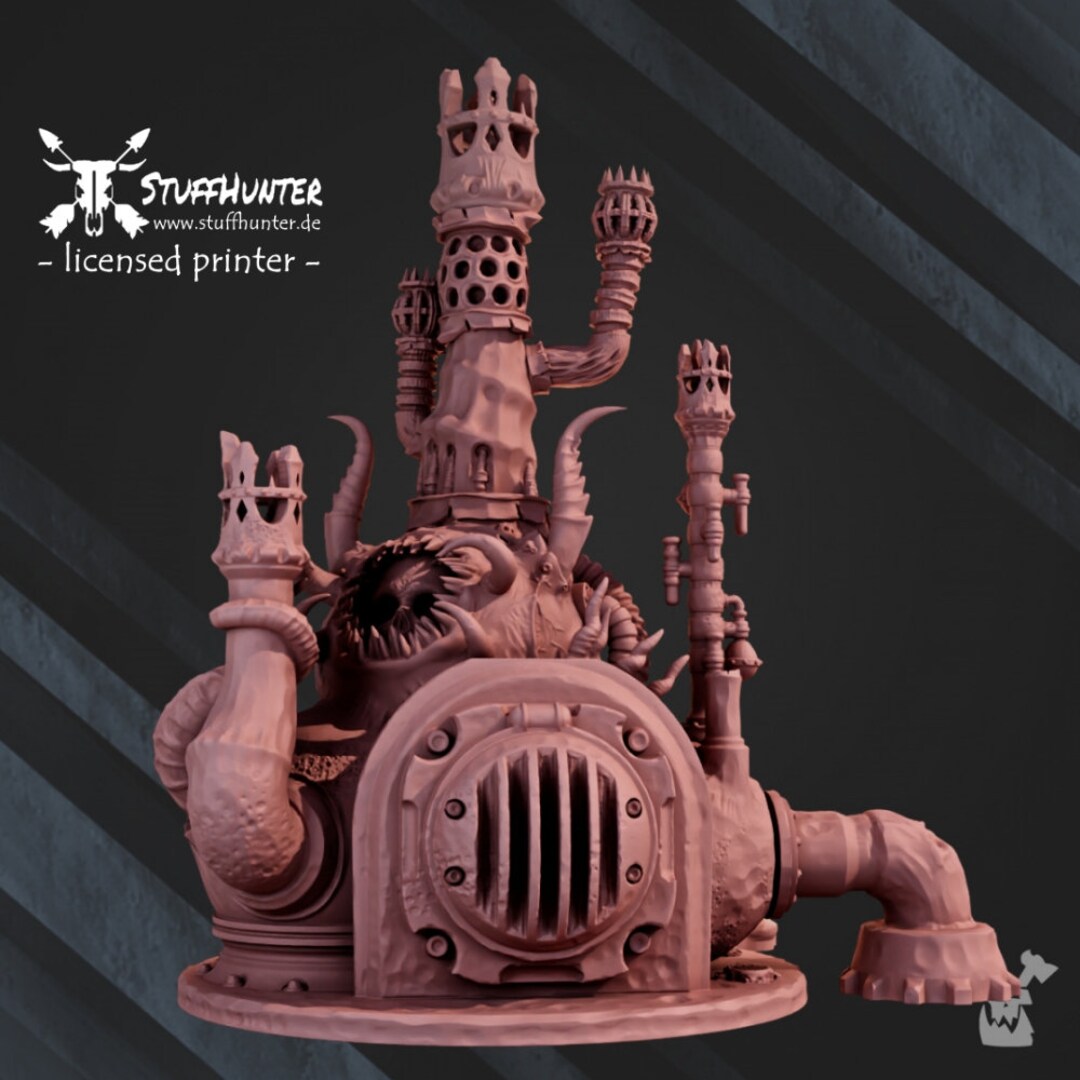 Pandemic Furnace - Dakkadakka - Terrain Buildings Chaos Nurgle Grimdark ...