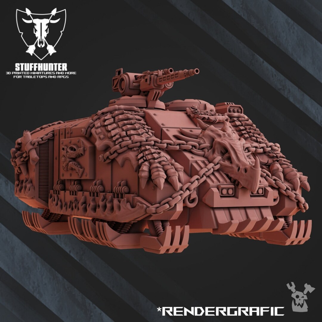 Fire Lizard Warrior Order - APC - Grimdark Marine Vehicle Tank ...