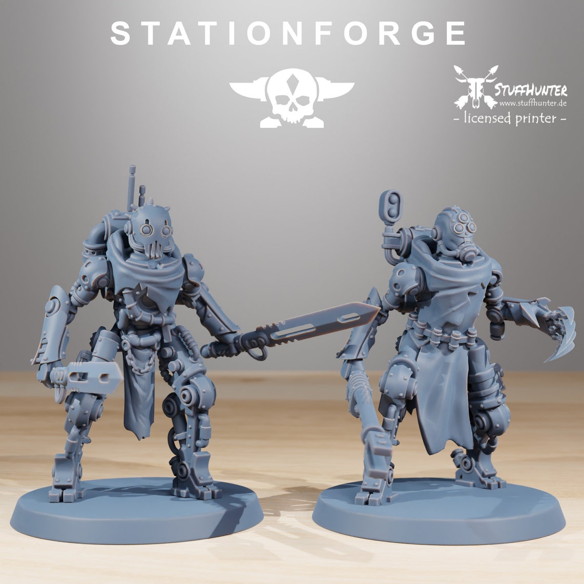 Scavenger Junkbots Squad Station Forge Necron Grimdark - Etsy