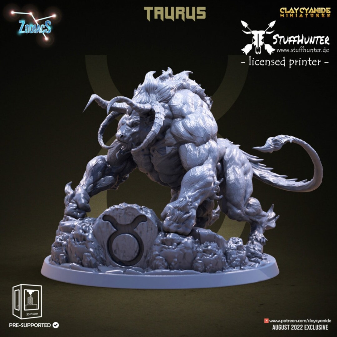 Zodiacs - Taurus - Taurus Tabletop Zodiac Zodiac Grimdark Tabletop Aos ...