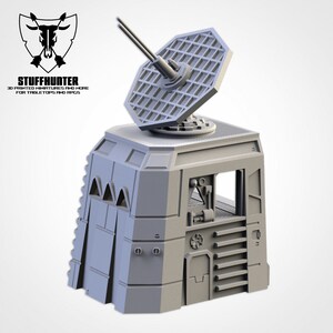 Modular Defense Turrets Tabletop Terrain Buildings Wargaming Scenery ...