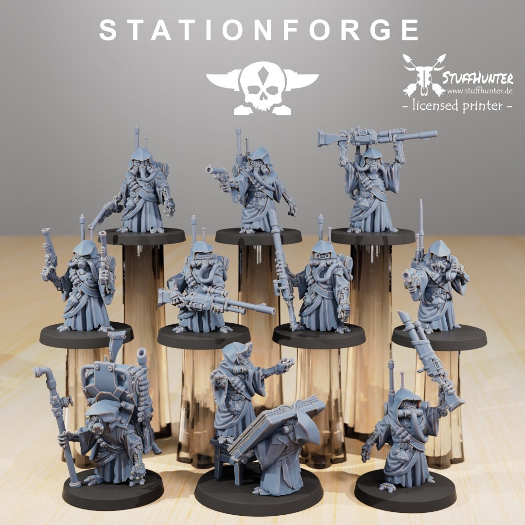 Scavenger Junkards - Station Forge - Necron Grimdark Tabletop ...