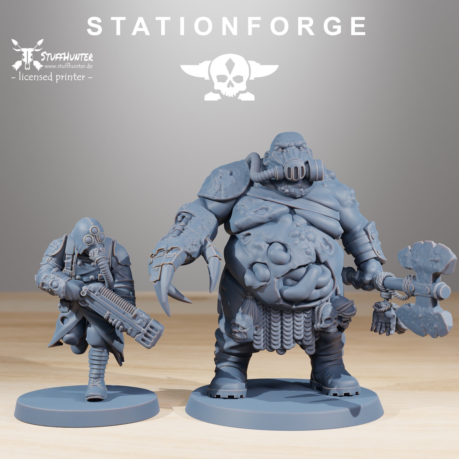 Grim Guard Corrupted Station Forge Astra Militarum - Etsy UK