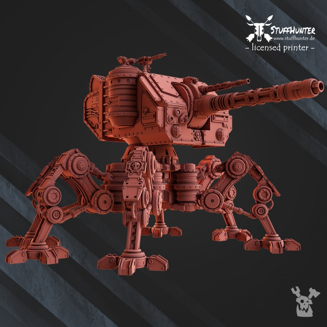 Machine Cult - Battle Mech - Wargaming Tabletop Grimdark Scifi Vehicle ...