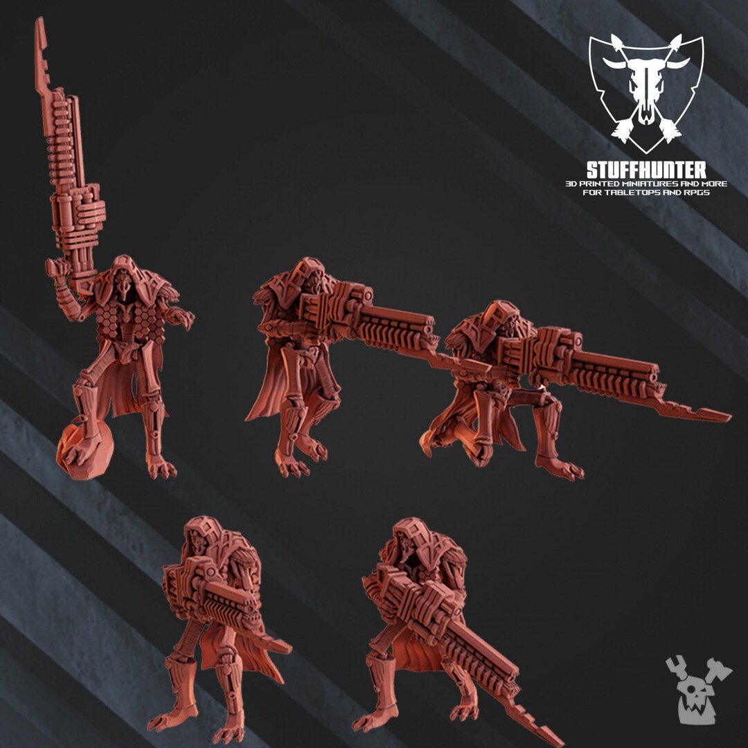 Sniper Squad (5) - Robot Legions - Dakkadakka - Undead Machines ...