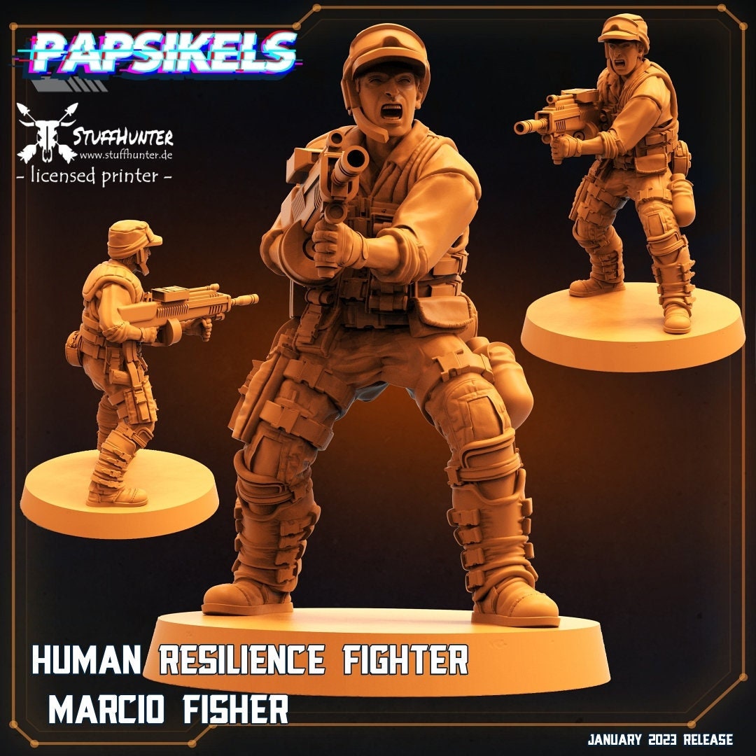 Human Resilience Fighter Marcio Fisher - Papsikels - Terminator ...