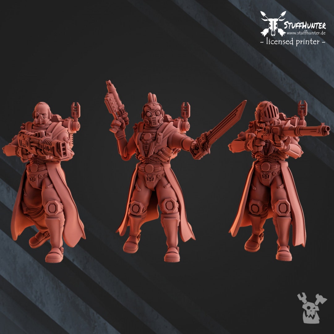 Machine Cult - Scout Warriors Set (10) - Tabletop Wargaming Grimdark - Etsy