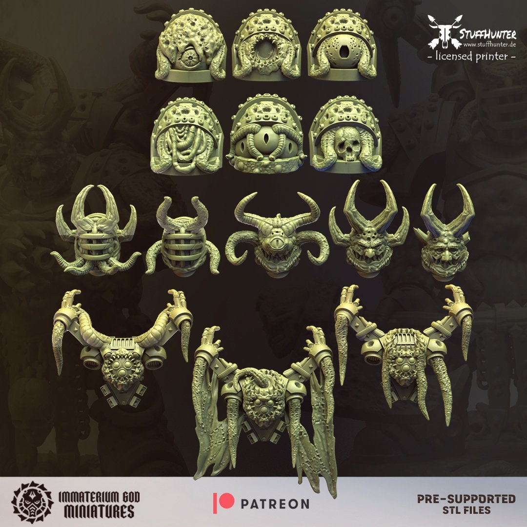 Decay Soldiers Bits 14 Sons of Decay 2 Immaterium God CSM Wargaming ...