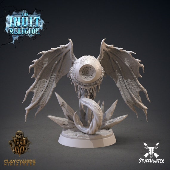 The Inuit Religion Issitoq Fantasy Tabletop Miniature - Etsy