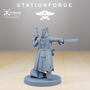 Grim Guard the Duchess HQ - Station Forge - Female Grimdark Tabletop ...