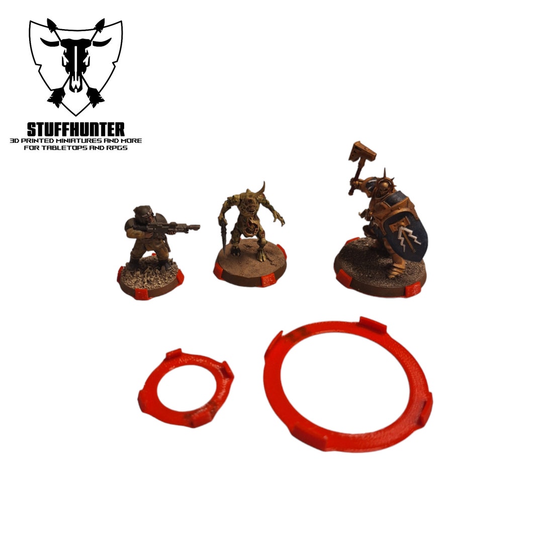 Tabletop Squad Marker Base Marking for Base in Different Colors - Etsy