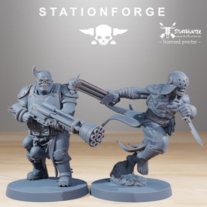 Corrupted Guard Nomads (10) - Station Forge - Grimdark Tabletop ...