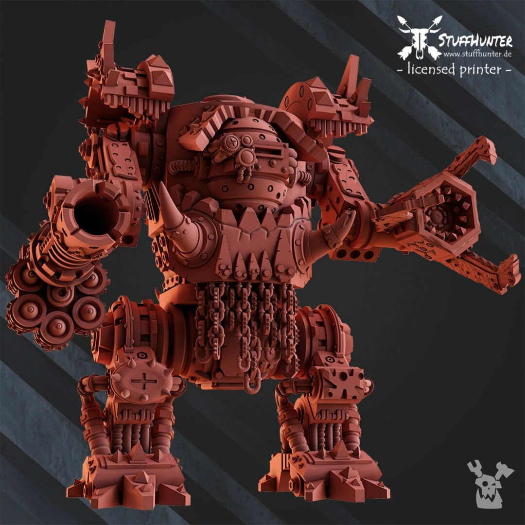Orcs Deff Box Dakkadakka Orkaz Scifi Orcs Tabletop Wargaming Killer Bot ...