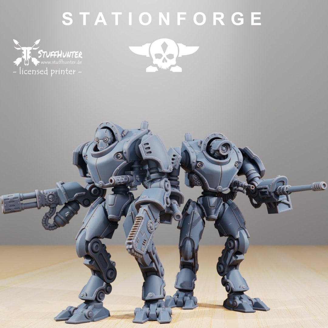 Scavenger Bracers - Station Forge - Necron Grimdark Tabletop ...