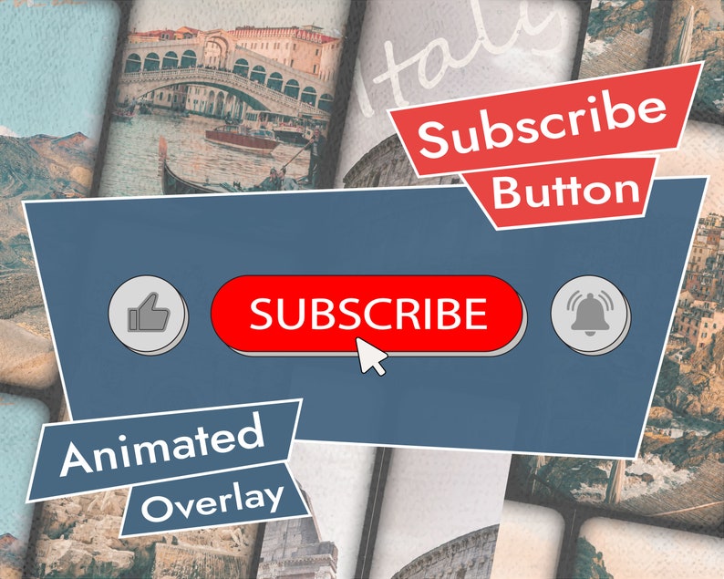 Youtube Subscribe Button, Animation for Youtube Channel, Subscribe Like ...