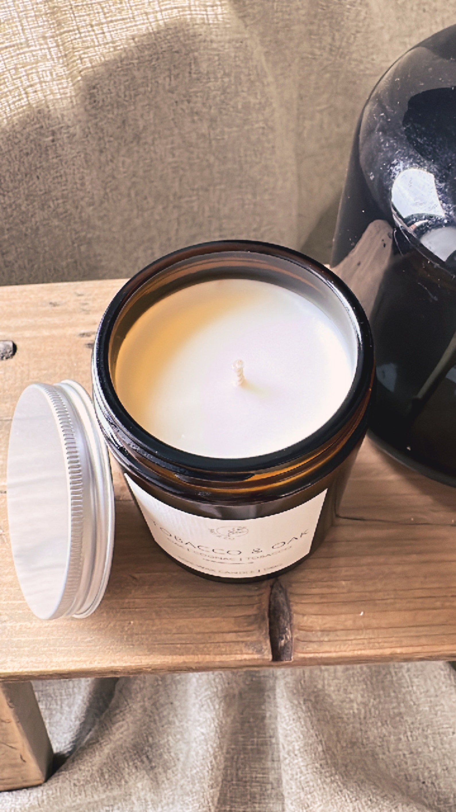 Sea Salt Soy Wax Candle Scented Soy Wax Candle Vegan Candle Summer ...