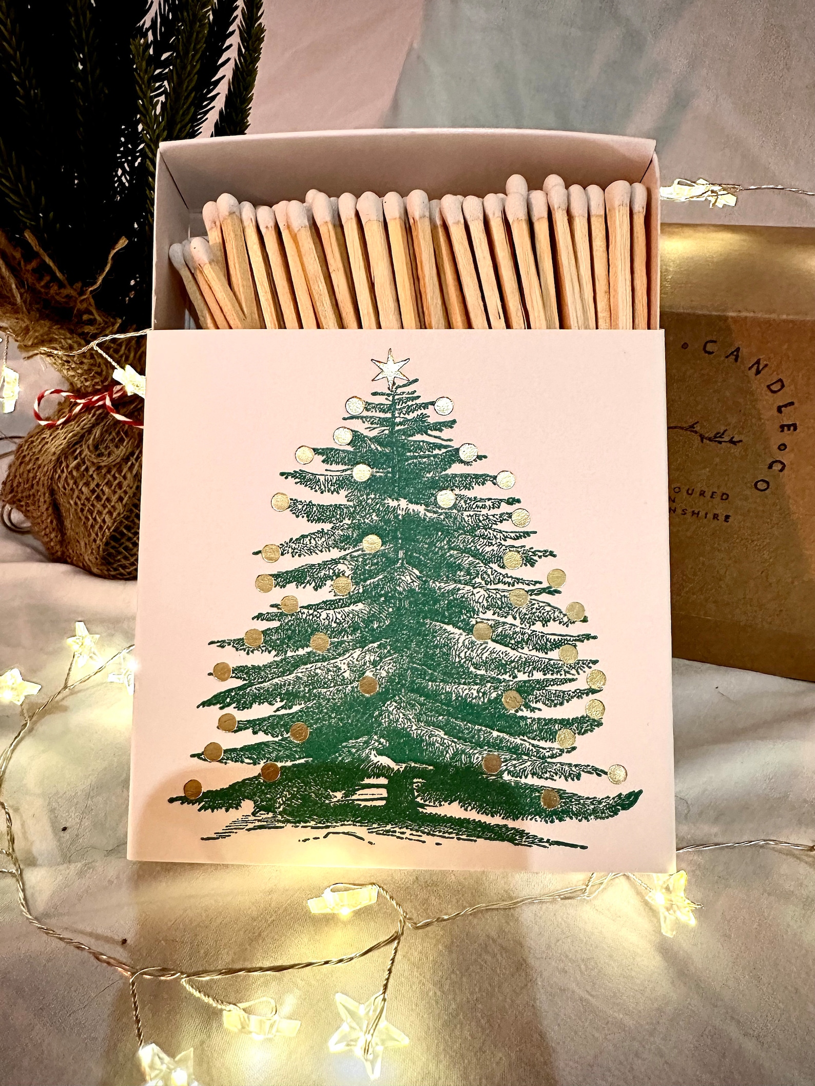 Luxury Christmas Matches Long Matches Christmas Gift New - Etsy UK