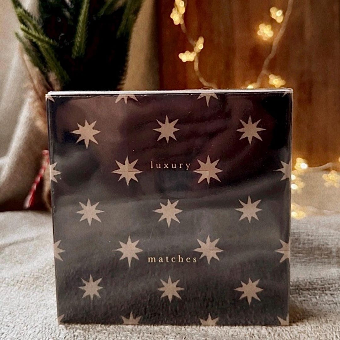 Luxury Midnight Star Matches Big Matches New Home Gift Safety Matches ...