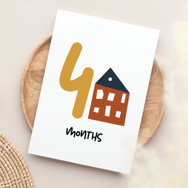 Cute Cars Baby's First Year Milestone Cards | Instant Download ...