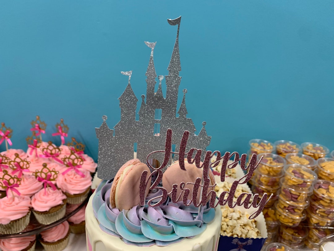 Castle Cake Topper - Etsy