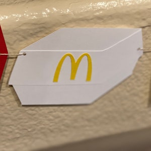 Mcdonalds Inspired Banner 2 - Etsy