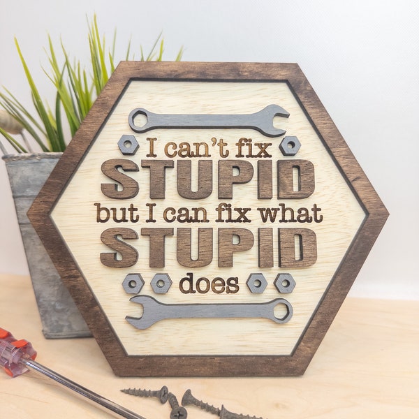 Fix Stupid - Etsy