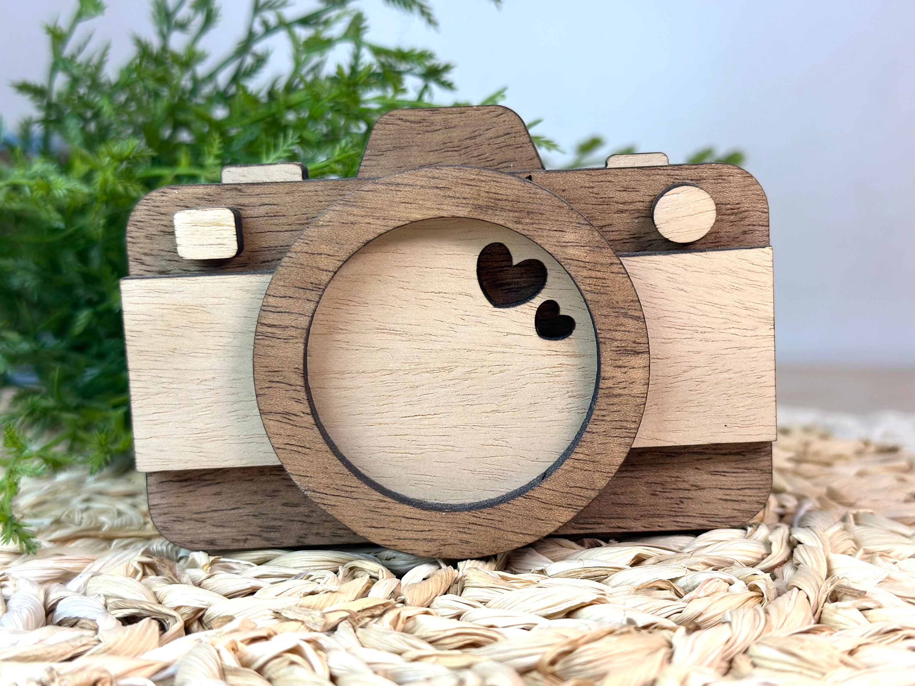 3D Wooden Camera Shelf Sitter - Etsy