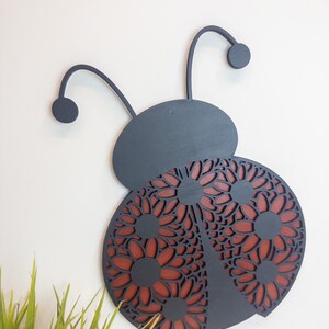 Daisy Lady Bug Wall Hanging, Door, or Shelf Decor - Etsy