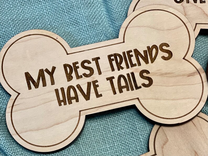 Personalized Dog Bone Baby Milestone Photo Props and Decor for Puppy ...