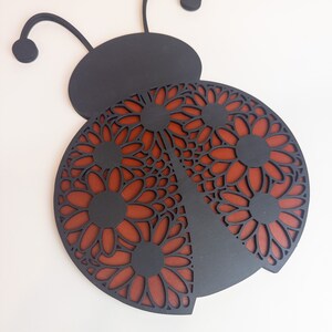 Daisy Lady Bug Wall Hanging, Door, or Shelf Decor - Etsy