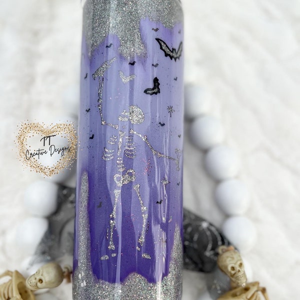 Glitter Skeletons - Etsy