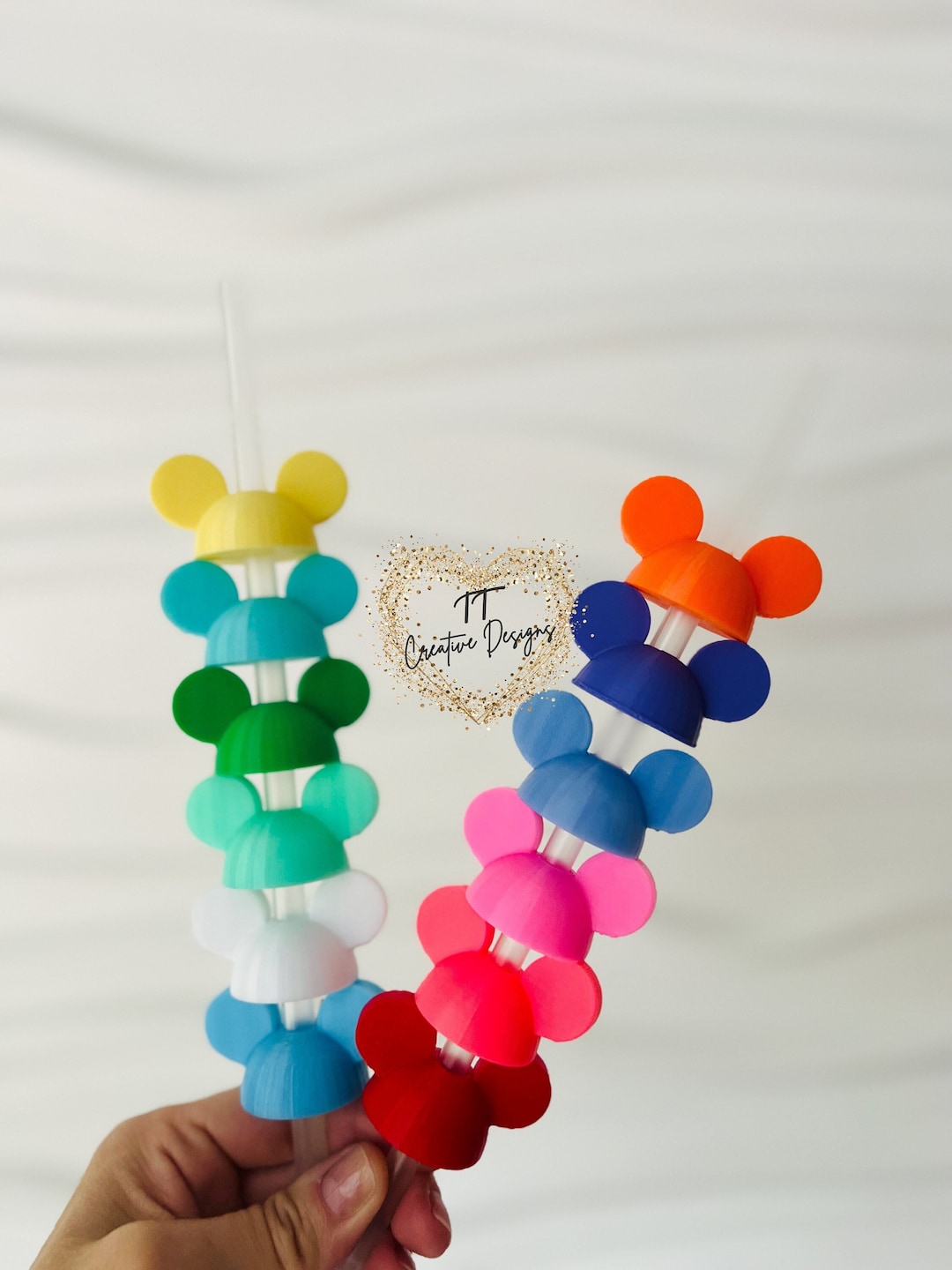 Mickey Mouse Head Straw Topper: Stanley Cup Charm - Etsy