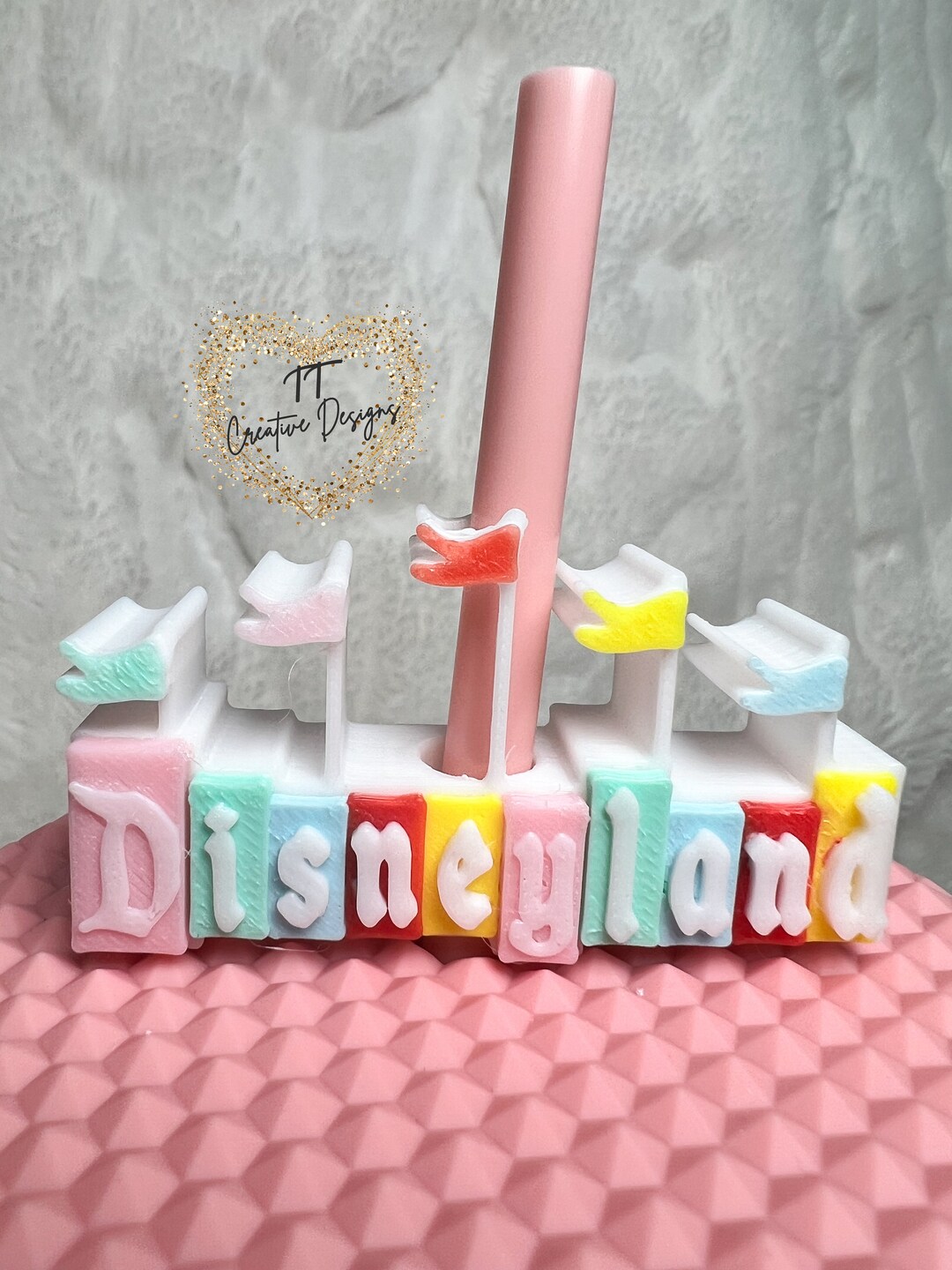 Disneyland Straw Toppers. for Stanley Cups. - Etsy