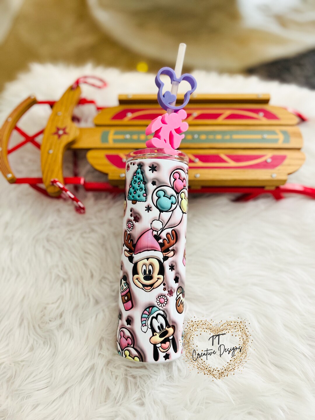 Puff Mickey/minnie 20oz Stainless Steel/ Insulated Cup - Etsy
