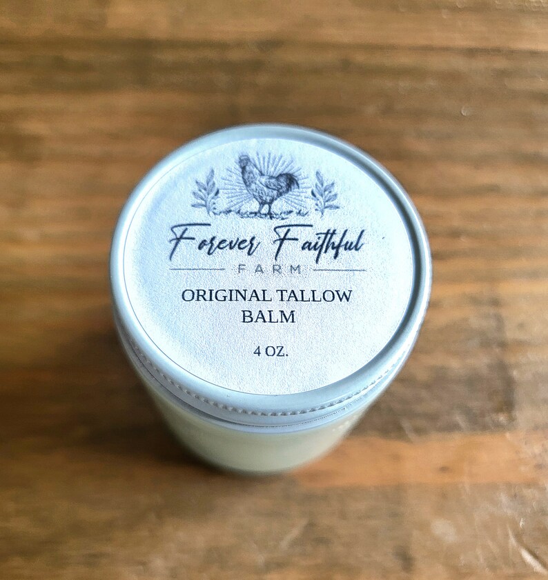 Grass Fed Whipped Beef Tallow Balm Organic Tallow Skincare Tallow Face