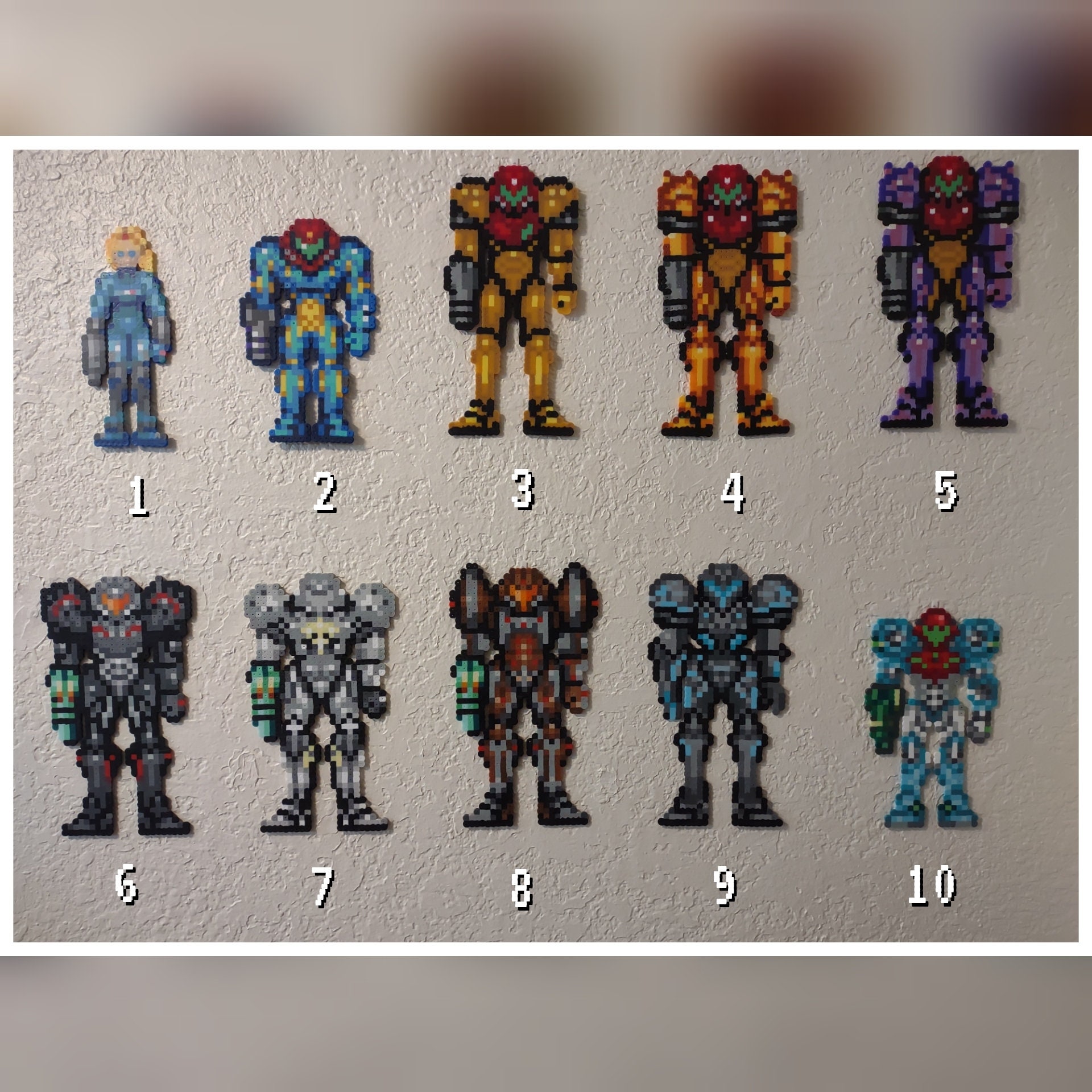 Samus Gravity Suit Pixel