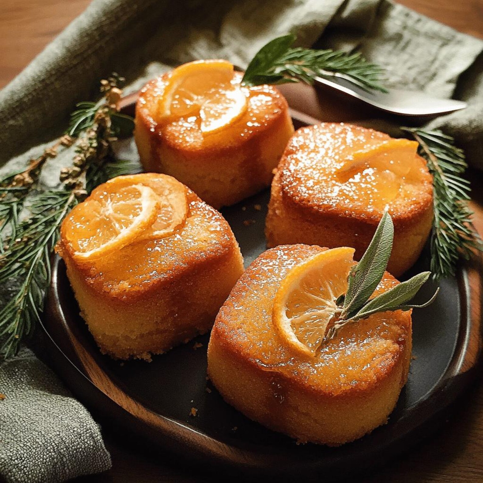 BEST RECIPE for Zesty Orange Ginger Honey Cakes Download. - Etsy