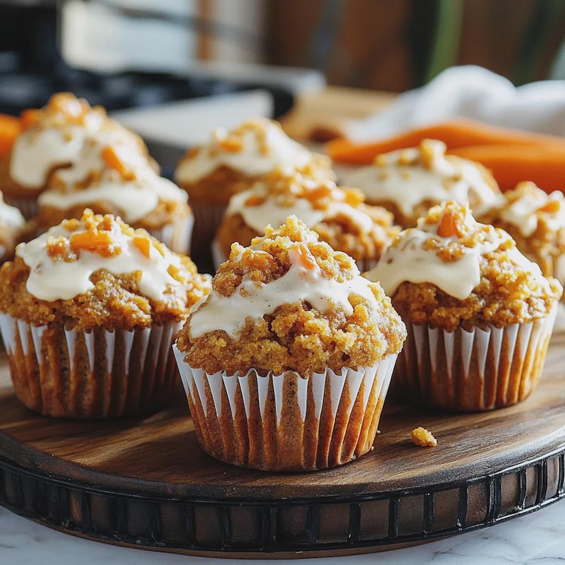 BEST RECIPE for Easy Carrot Cake Muffin Download - Etsy