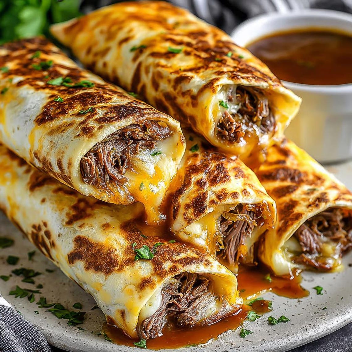 BEST RECIPE for French Dip Tortilla Roll Ups Download - Etsy