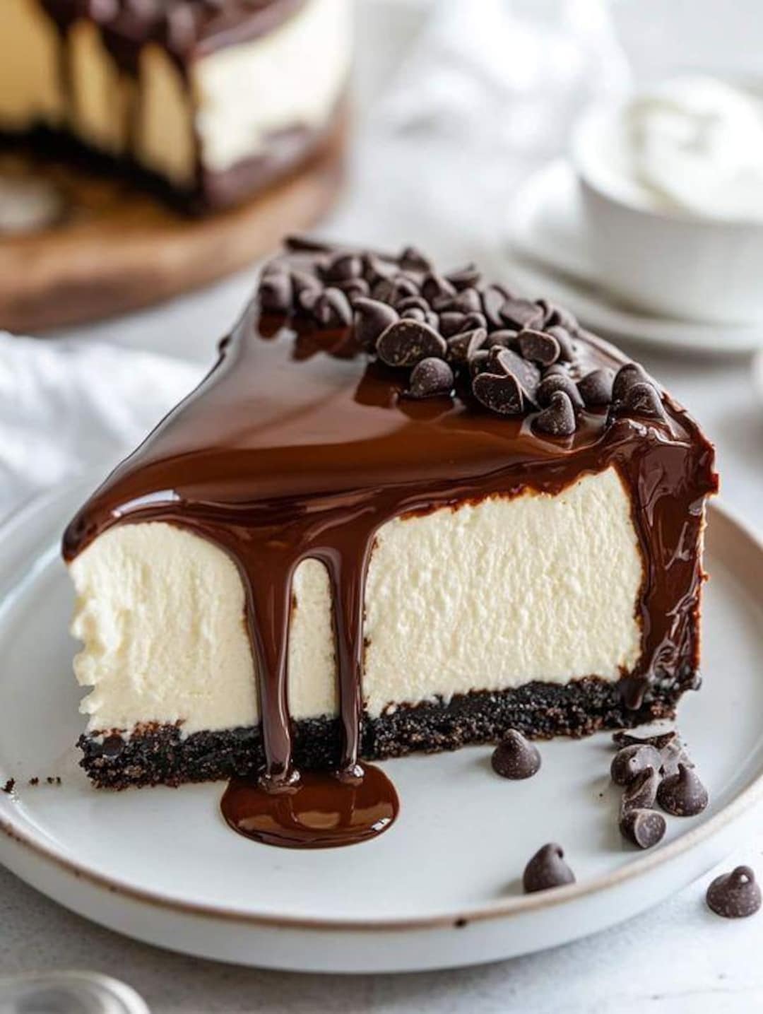 BEST RECIPE for Boston Chocolate Cream Pie Cheesecake Download. - Etsy