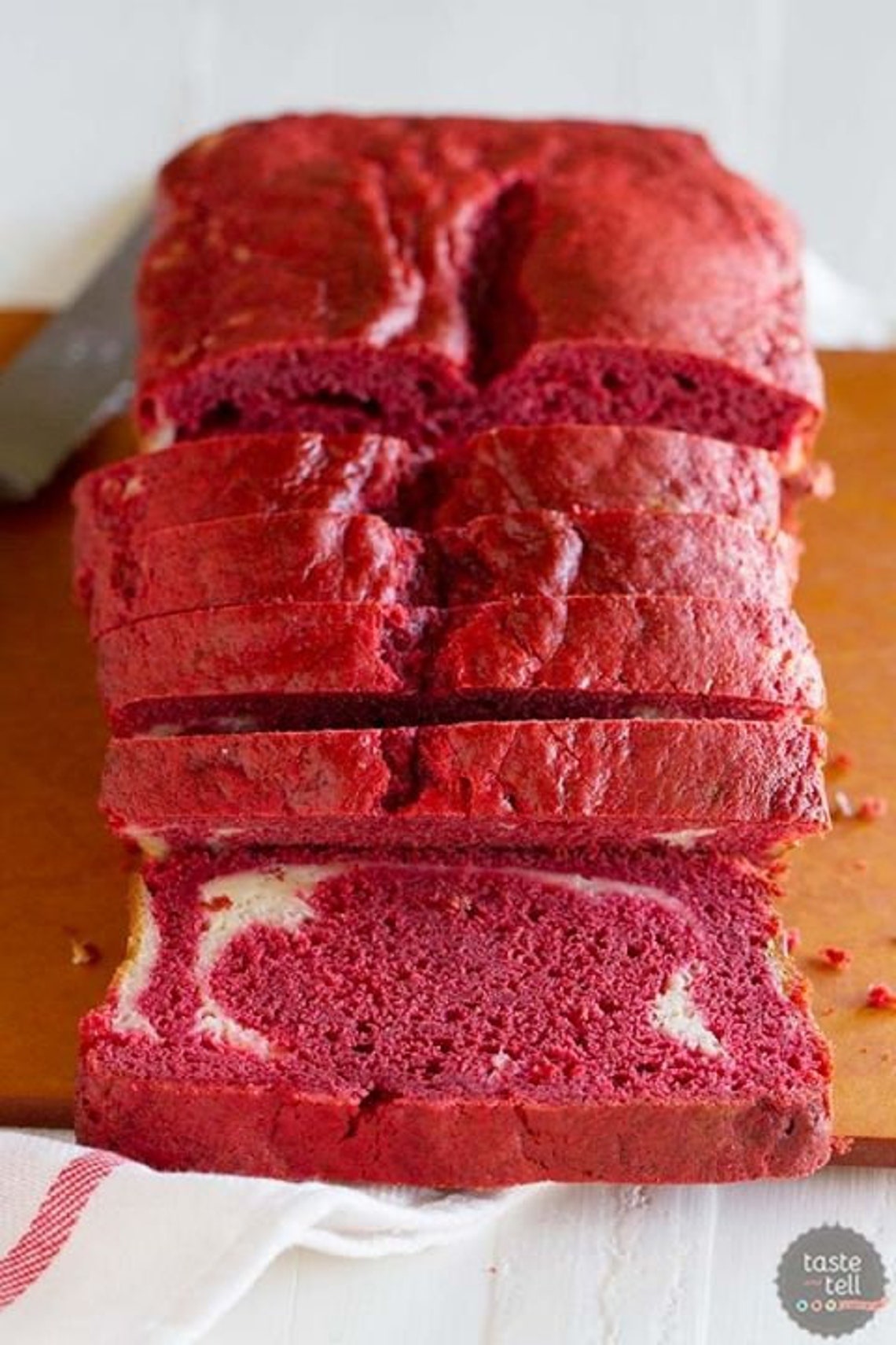 BEST RECIPE for Red Velvet Quick Bread With Cream Cheese Filling ...