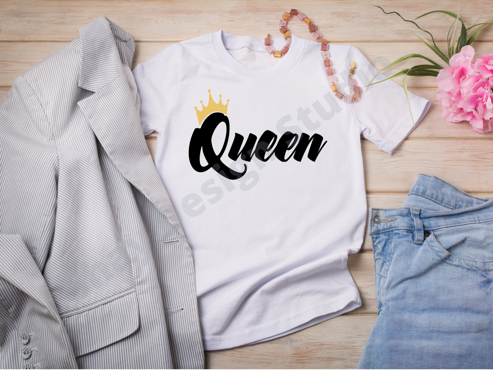 Queen Crown Svg, Queen Svg File, Queen Cut File - Etsy