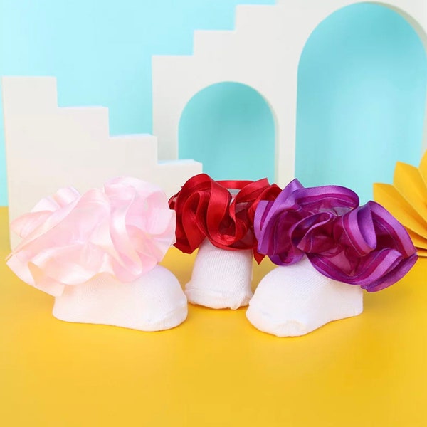 Ruffle Socks - Etsy
