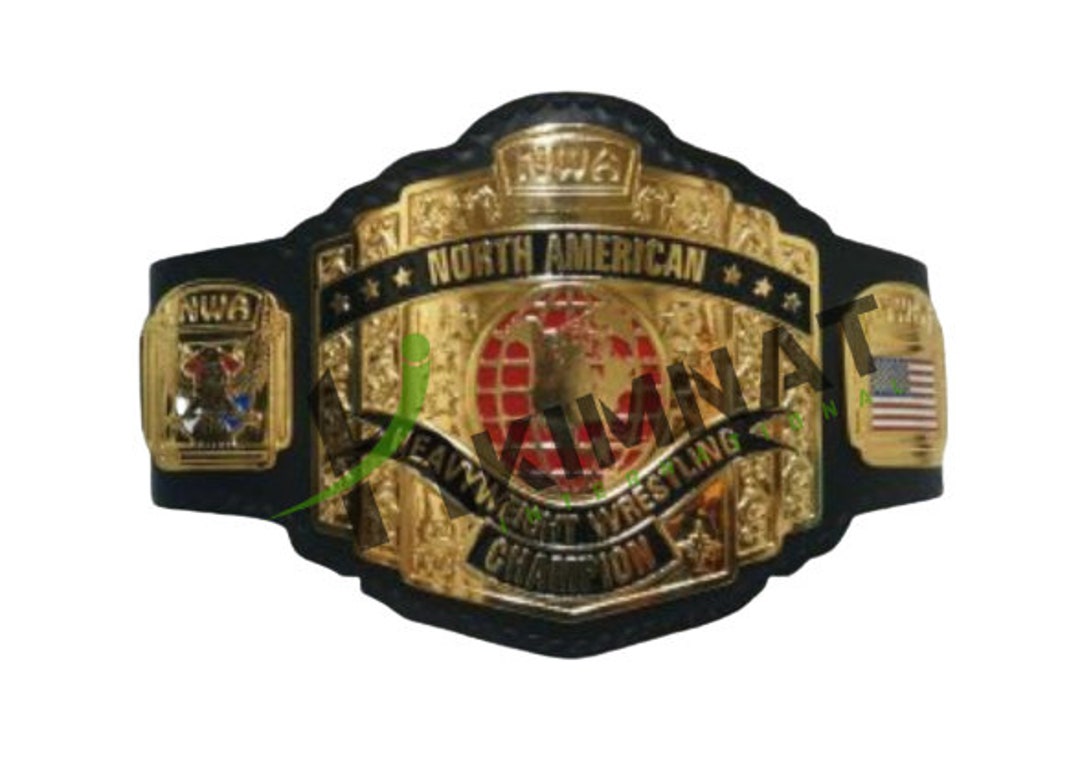 NWA North American Heavyweight Wrestling Champion Belt Replica - Etsy
