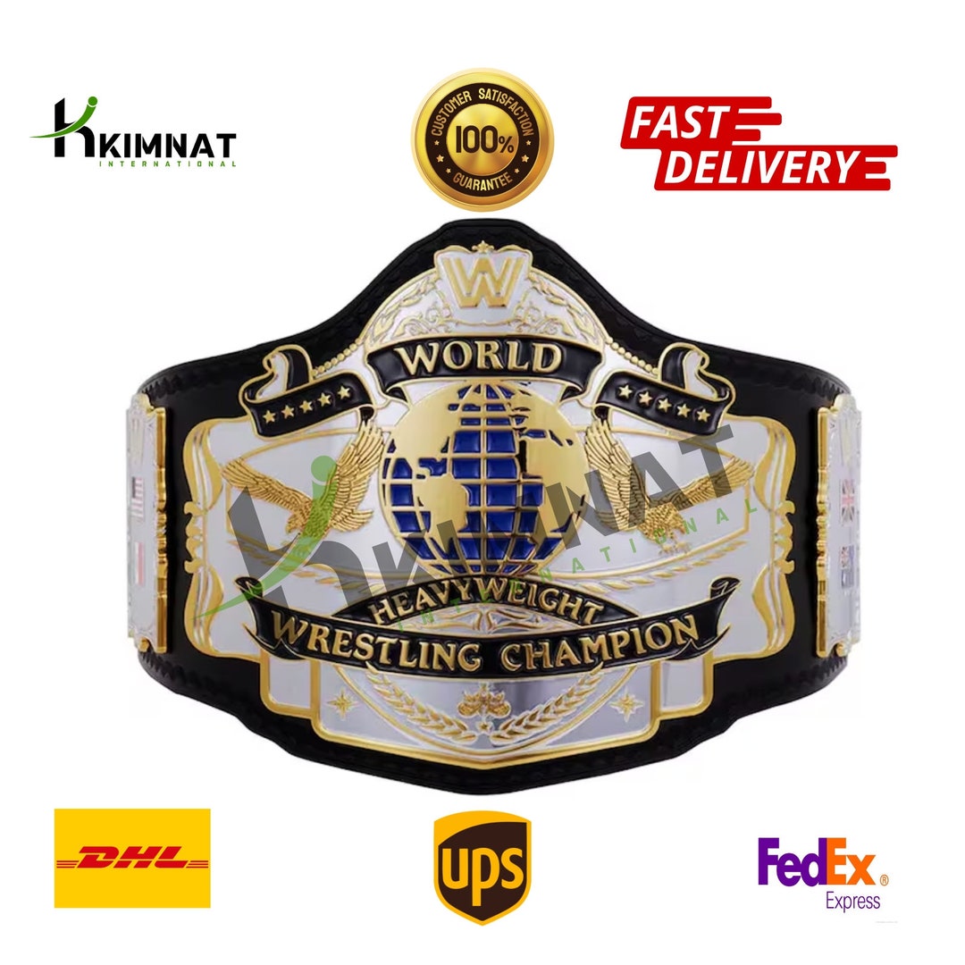 Andre the Giant WWF World Heavyweight Wrestling Belt Hulk Hogan WWE Fan ...