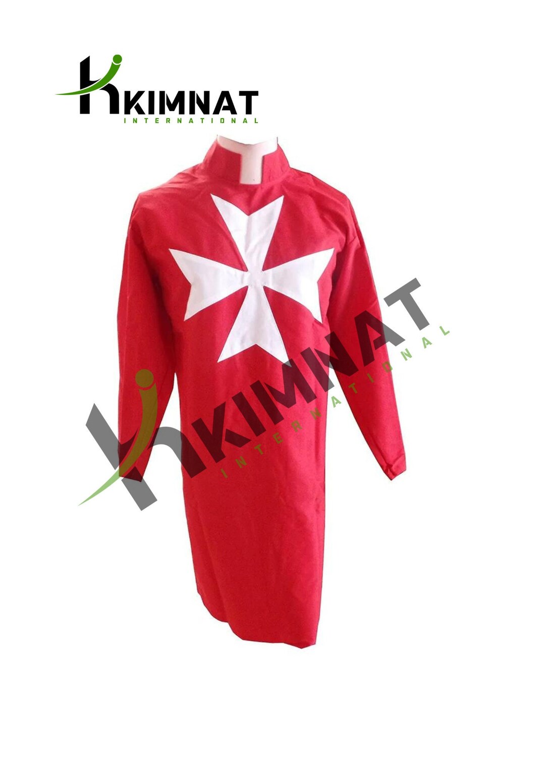 Masonic Order of Malta Commandery Tunic Red With 8 Pointed Maltese ...