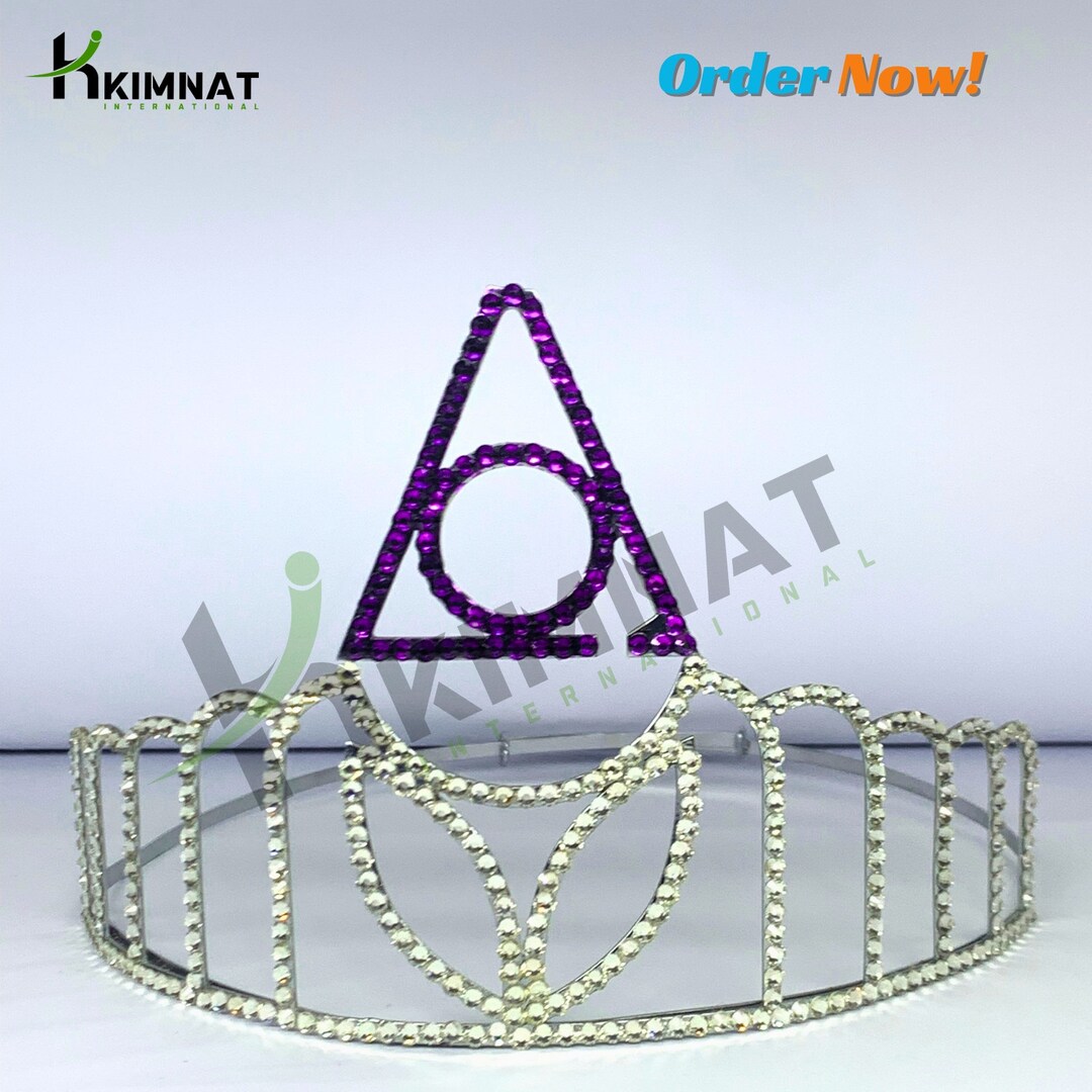 Masonic LOCOP Crown Silver Tone Ladies of Circle of Perfection ...