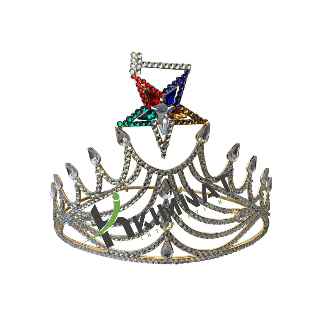 OES (order of Eastern Star) Worthy Maron Crown Adjustable Fitting ...